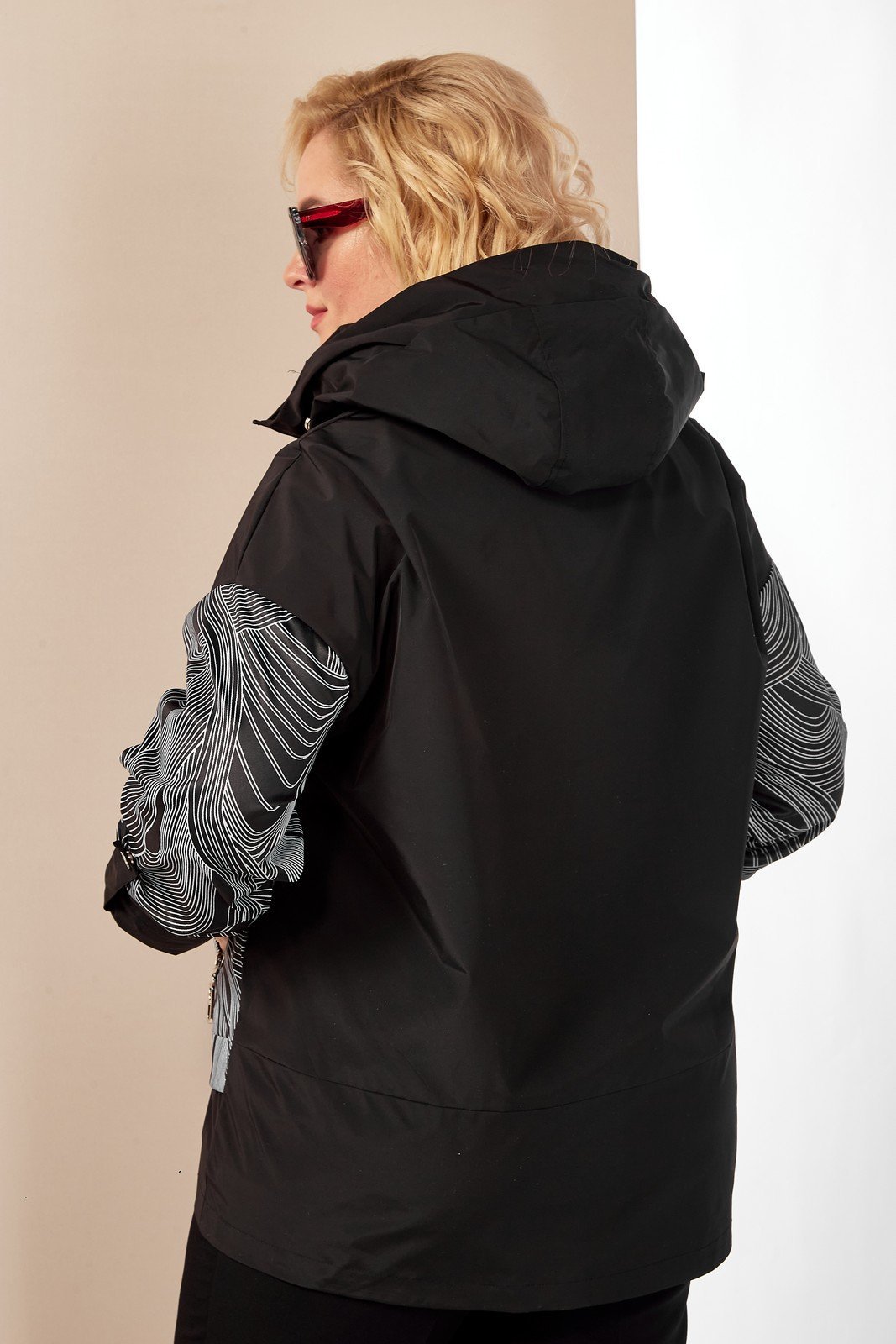 Куртка 2117 черный Shetti купить - 6% скидка | в наличии